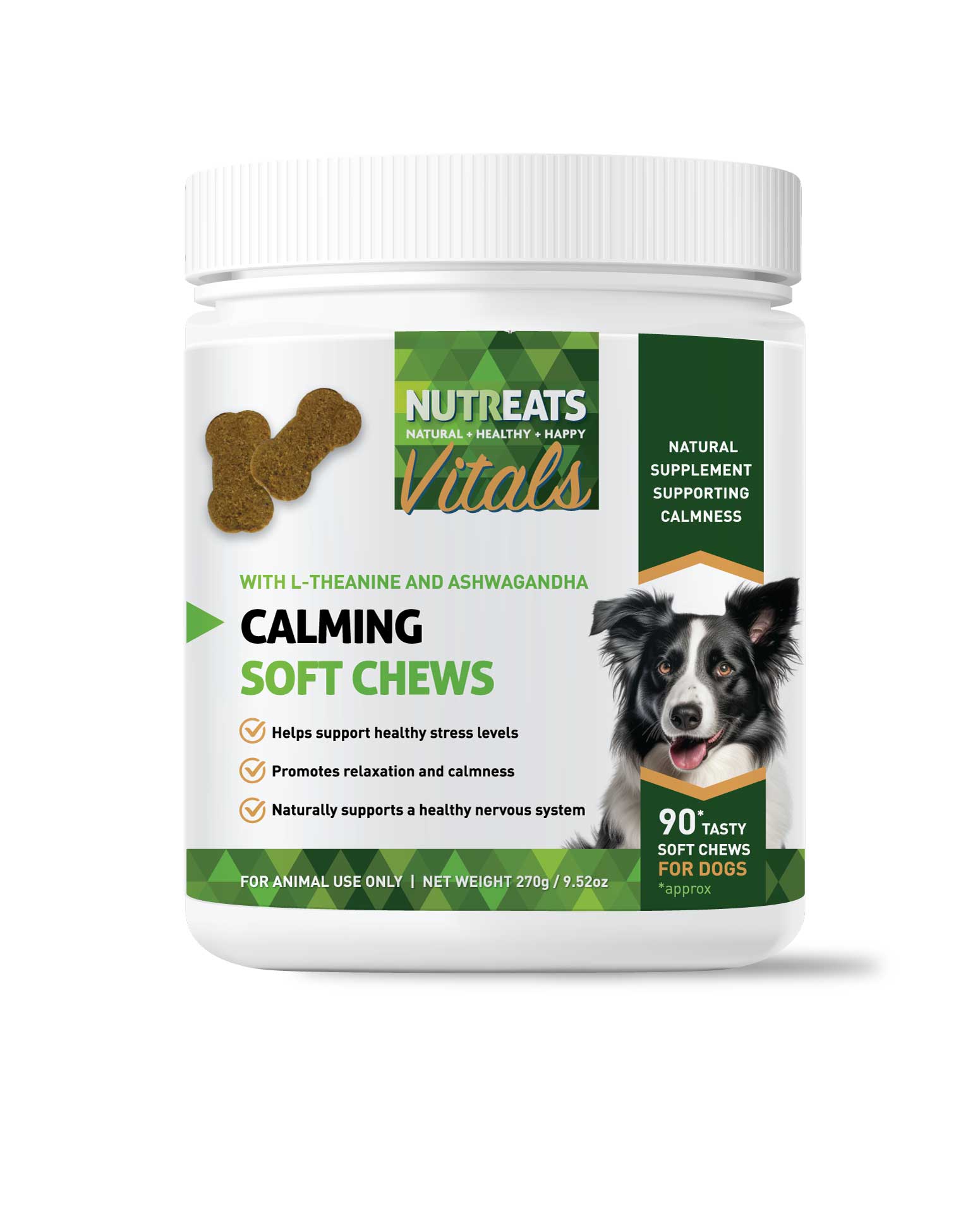 Multivitamin Soft Chews for dogs | 100% natural with green-lipped ...