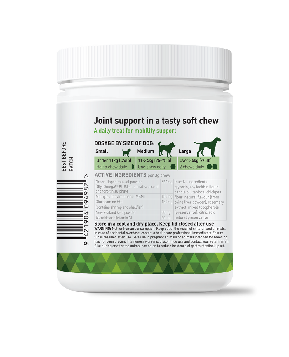Dog Supplements I Hip & Joint Adult Soft Chews – Nutreats NZ